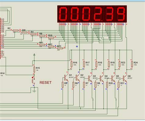 stopwatch using pic18f4520 in proteus with 7 segment 6 steps instructables