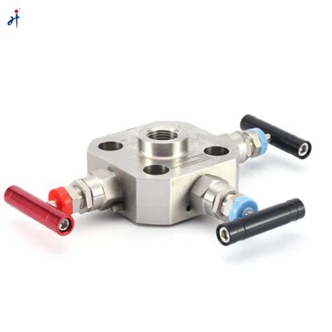 High Pressure Monoflange Double Block And Bleed Valve 316ss Manual Hydraulic Needle Valve