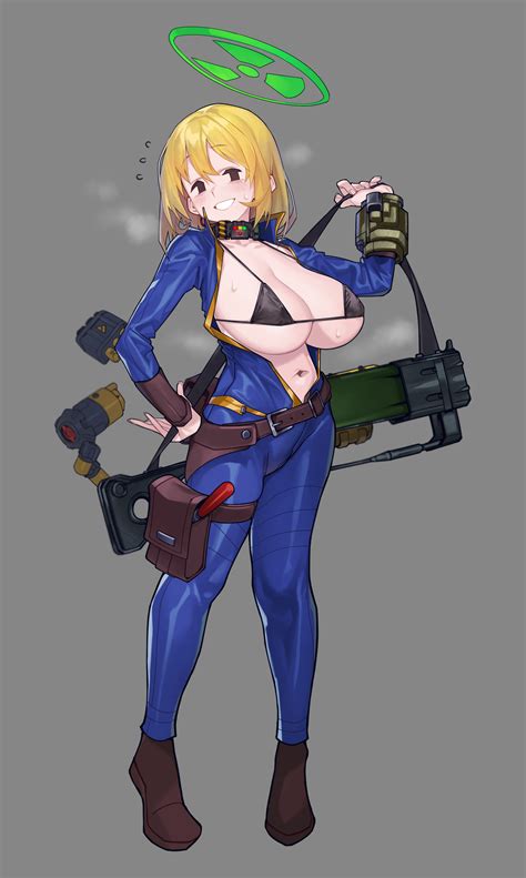 Vault Girl Blue Archive And More Drawn By Waa Danbooru