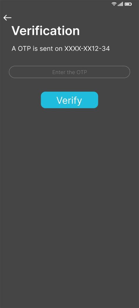 verification screen · issue 78 · the robotics forum flutter ui templates · github