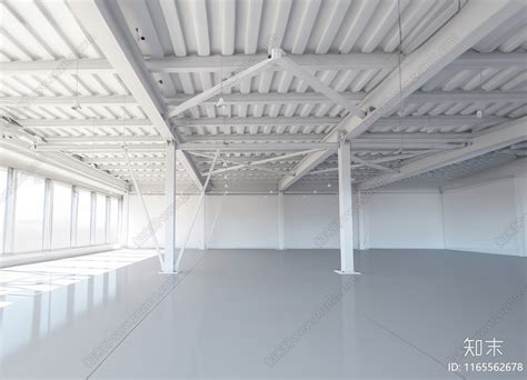 现代厂房su模型下载【id 1165562678】 知末su模型网