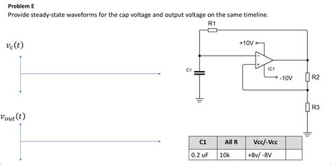 Answered Problem E Provide Steady State Bartleby
