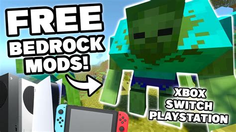 How To Get Free Bedrock Mods On Playstation Xbox And Switch Minecraft