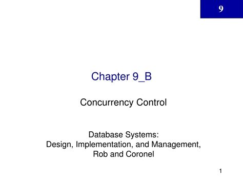 PPT Concurrency Control In Database Management Systems PowerPoint Presentation ID 9176256