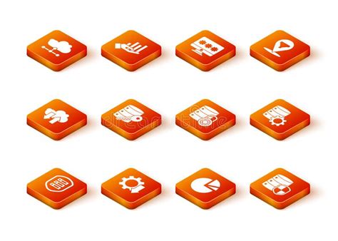 Set Server With Shield Cost Reduction Cloud Download And Upload Security Key Pie Chart