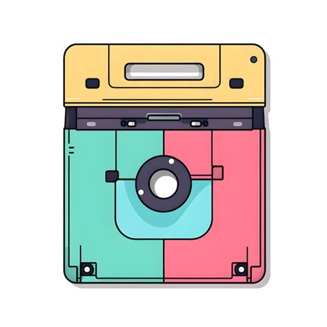 Premium Ai Image Retro Floppy Disk