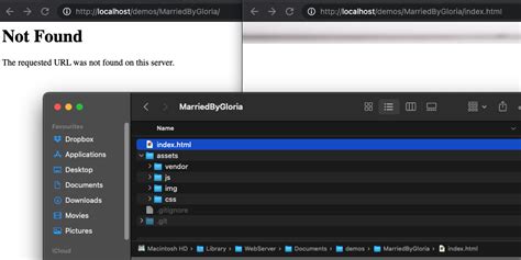 Solved Apache On Localhost Doesn T Recognize A Website Unless I