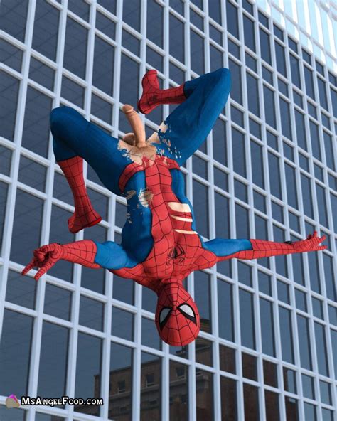 Spider Man Swinging Around Nsfw Version By Msangelfood On Deviantart