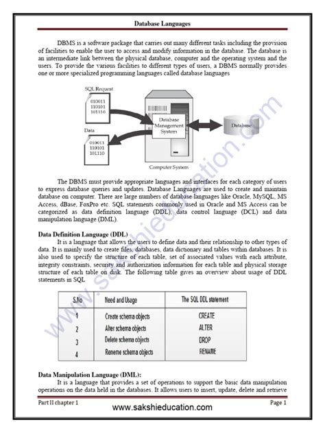 Db Languages Notes Pdf Databases Database Transaction