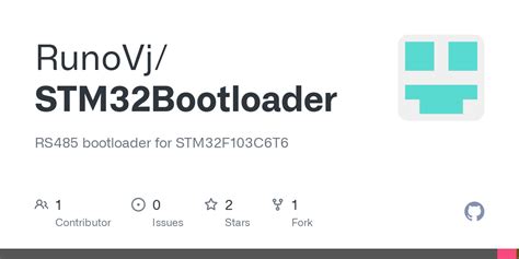 Github Runovjstm32bootloader Rs485 Bootloader For Stm32f103c6t6