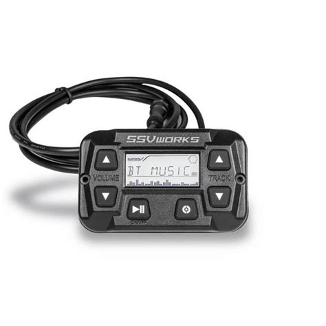 SSV Works Universal Bluetooth Media Controller With LCD Display