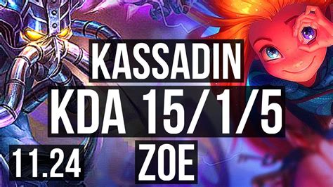 Kassadin Vs Zoe Mid Penta 1515 Legendary Rank 15 Kassadin Kr