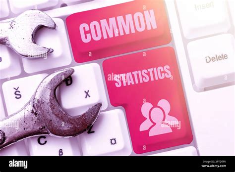 Text Sign Showing Common Statistics Business Overview Deals With