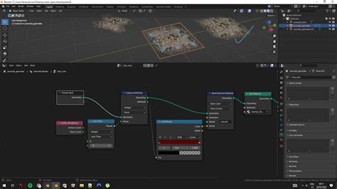 Geometry Nodes Smooth Vertex Alpha Transition Modeling Blender