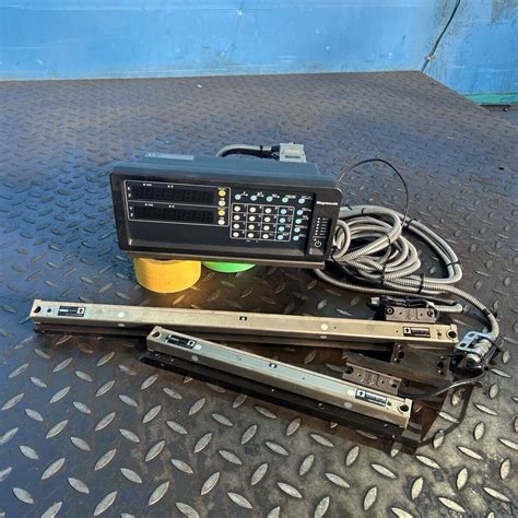 【傷や汚れあり】t2421 Magnescale マグネスケール 表示器 カウンター Lh71a 2 2軸 スケール Sr138 020r