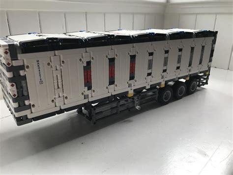 Lego Moc Conestoga Style Semi Trailer By Smudge Rebrickable Build