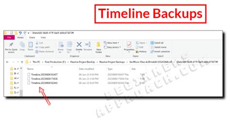 backup timeline in davinci resolve 18 5 and restore 2024