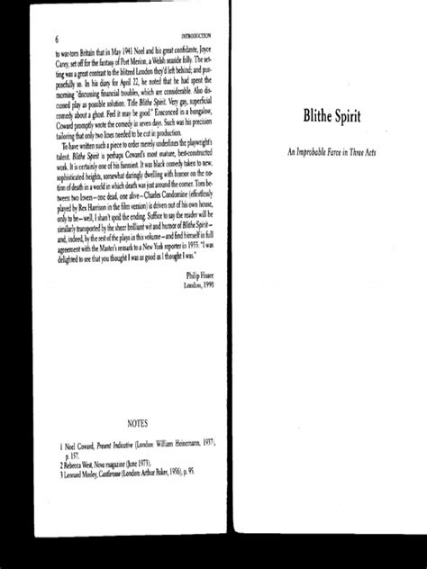 Blithe Spirit Script Pdf