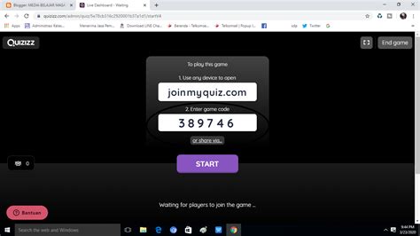 CARA MEMBUAT KUIS ONLINE DENGAN QUIZIZZ INFO PENDIDIKAN MASA KINI