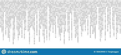 Abstract Technology Binary Code Background