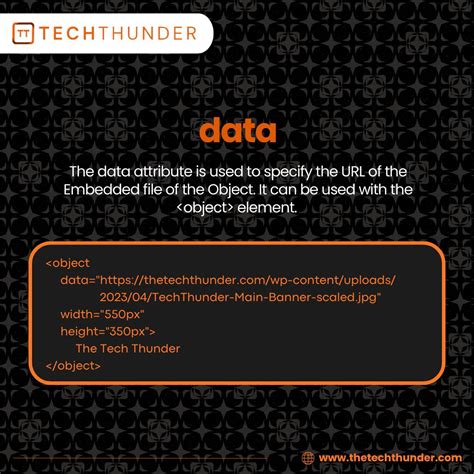 The Tech Thunder On Linkedin Data Attribute In Html Dpe6tu62 Thetechthunder Html