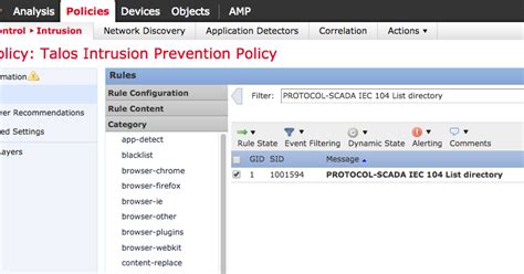 IEC Protocol Detection Rules