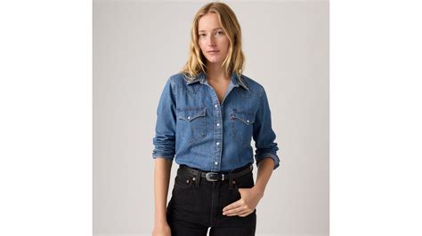 리바이스levis 웨스턴 데님 셔츠 Ultimate Western Denim Shirt 868320018 트렌비