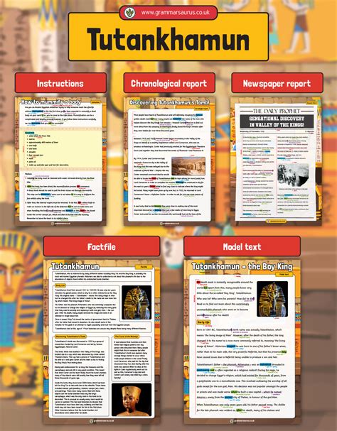 Pin On Tutankhamun Primary Resources