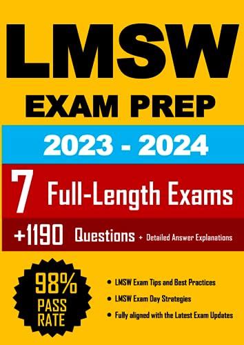 Lmsw Exam Prep 7 Full Length Exams│1190 Questions And Detailed Answer