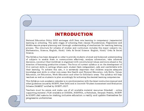 Jkbose Class 3rd Syllabus 2025 Pdf Jammu And Kashmir Board Syllabus