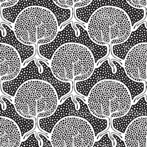 완벽 한 패턴 벡터 손으로 그린 그림 장식 장식 양식된 끝 없는 나무를 반복 다채로운 추상적인 배경 Seamles 그래픽 일러스트 레이 션 예술 선 그리기 실루엣 가을에