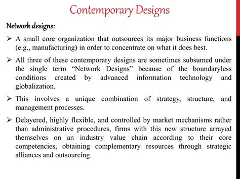 Organizational Context Design And Culture Chap3 Of Organizational