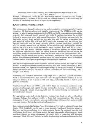 OPTIMISATION OF LOGISTIC OPERATIONS USING AI PDF