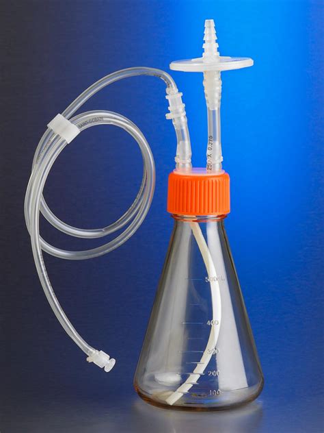 Corning® Erlenmeyer Flask 500ml Plain With Aseptic Connector Steri