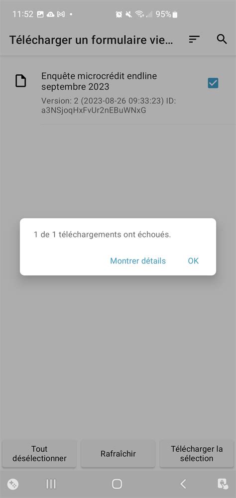 form list download failed when trying to get blank forms in kobocollect android app page 2