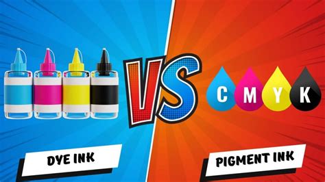 Dye Vs Pigment Ink For Printing Royal Elements