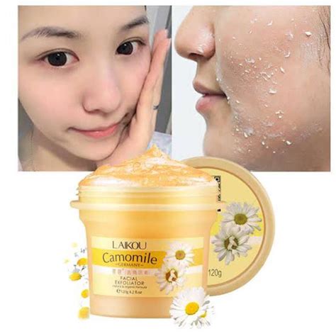 Laikou Exfoliating Face Body Scrub Cream Gel Foot Hand Facial Scrubs