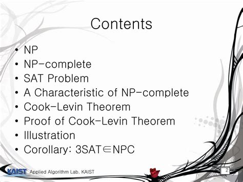 Ppt Cook Levin Theorem Proof And Illustration Powerpoint Presentation Id3993435