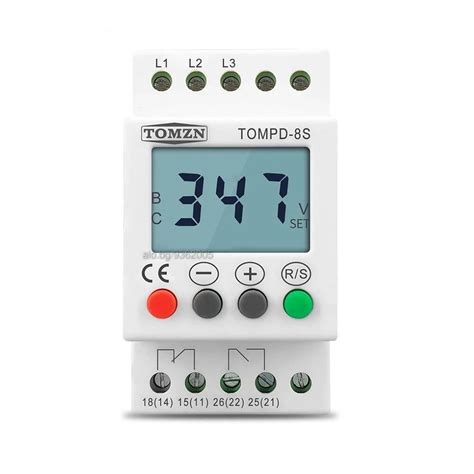 Трифазна защита пренапрежение за термопомпа Силнотокови електрически мрежи Варна Регул