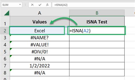 Excel ISNA Function Guide How And When To Use 2023