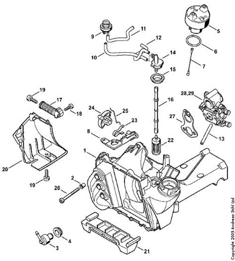 Stihl 029 Super Parts Diagram