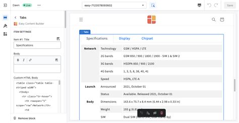 Block Tab Posstack Com Documentation