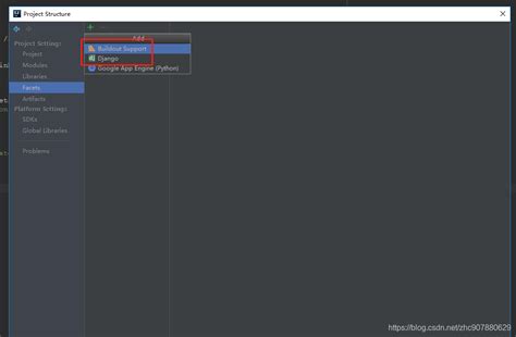 Intellij Idea不在facet列表中显示django未知的facet类型django Csdn博客