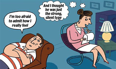 Men On The Couch A Female Counsellor Reveals Why The Opposite Sex Hide Their Emotions And What