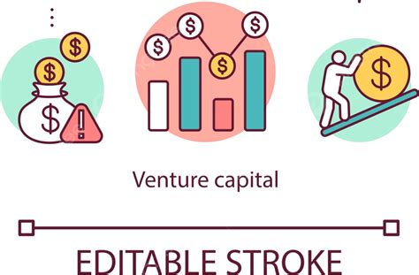 Venture Capital Concept Icon Fund Abstract Line Vector Fund Abstract Line Png And Vector With