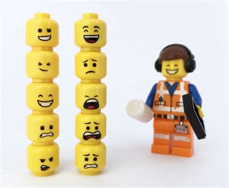 Emmet Lego Face