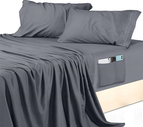 Utopia Bedding Full Size Bed Sheets Set Soft Microfiber 4