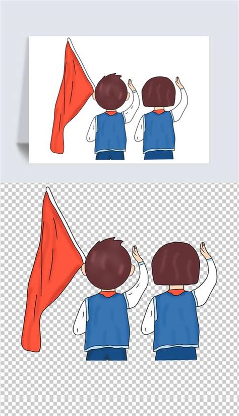 小孩子敬礼简笔画怎么画最好（最新17张） 简笔画图片大全