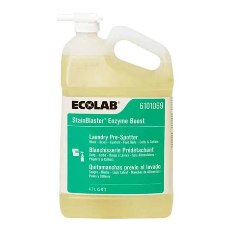 Ecolab Stainblaster Enzyme Boost 5 Qt Rapidclean Nz