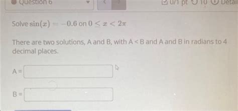 Solved Solve Sin X On X